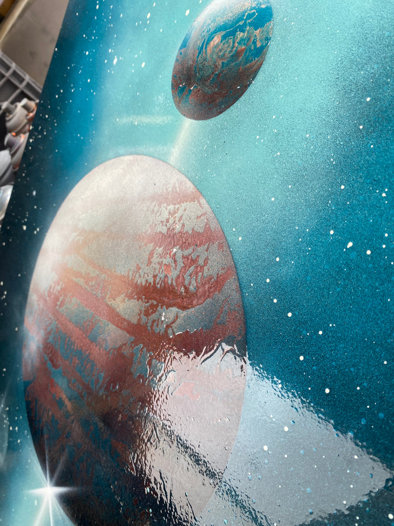 Cosmical Mountains (Unique ORIGINAL Painting FROM YouTube Video ...