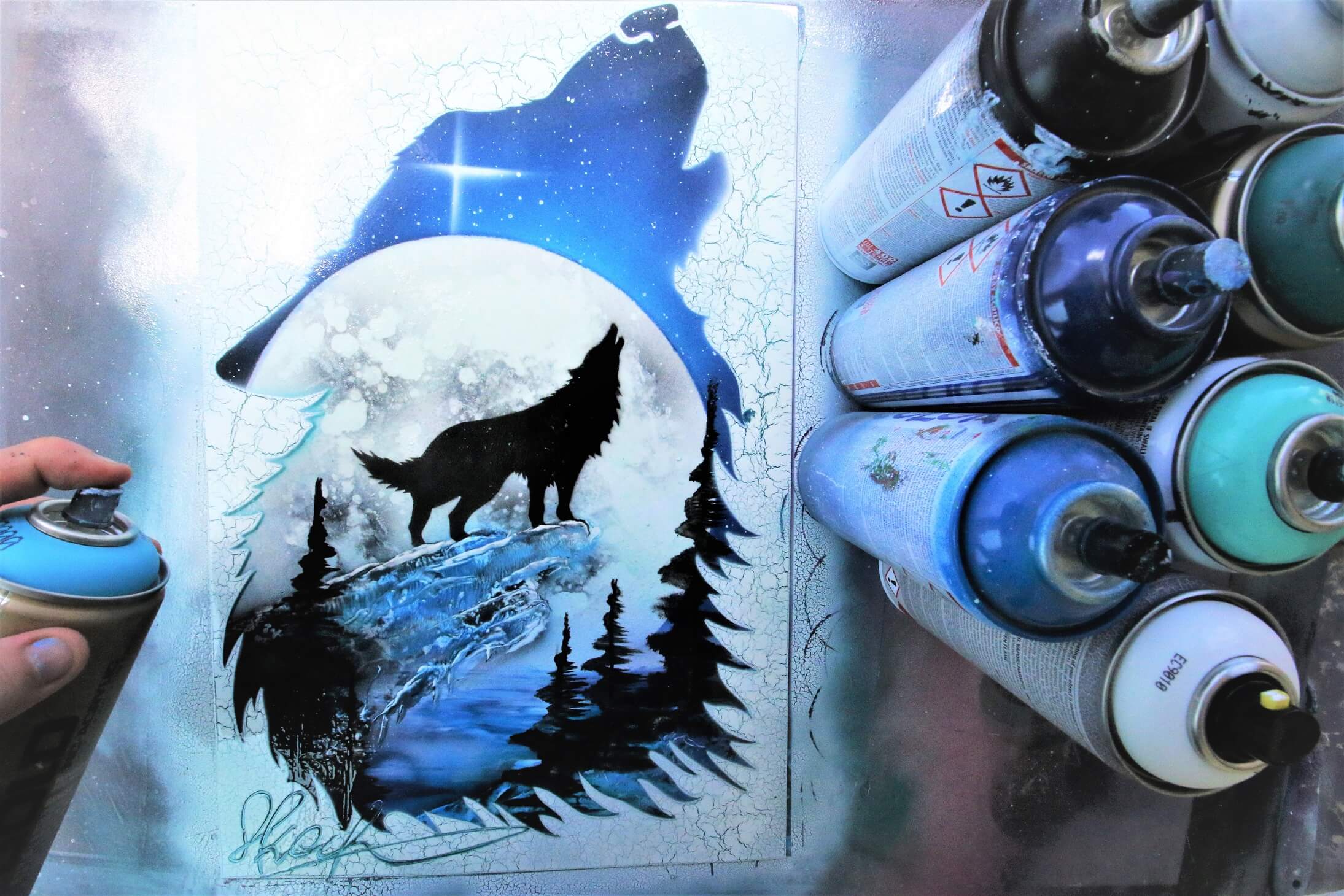 Howling Woolf – Skech Art