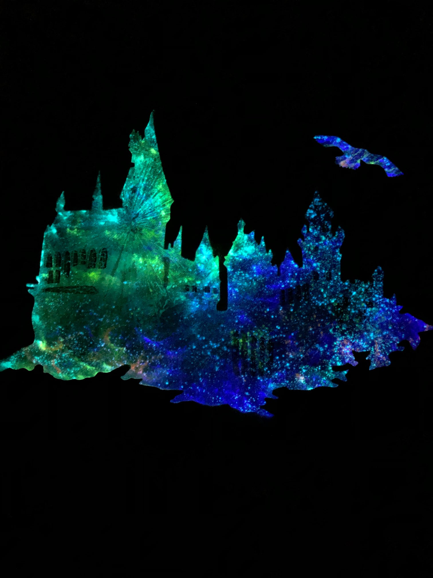 Hogwarts castle - GLOW IN DARK – Skech Art