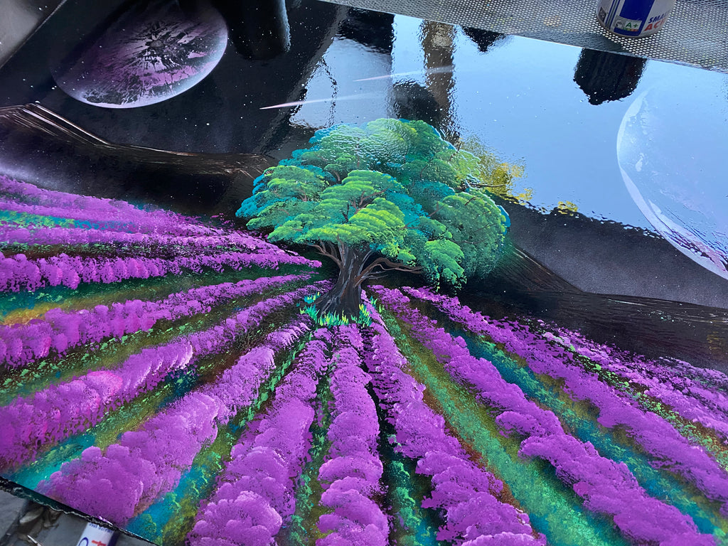 Lavender field – Skech Art