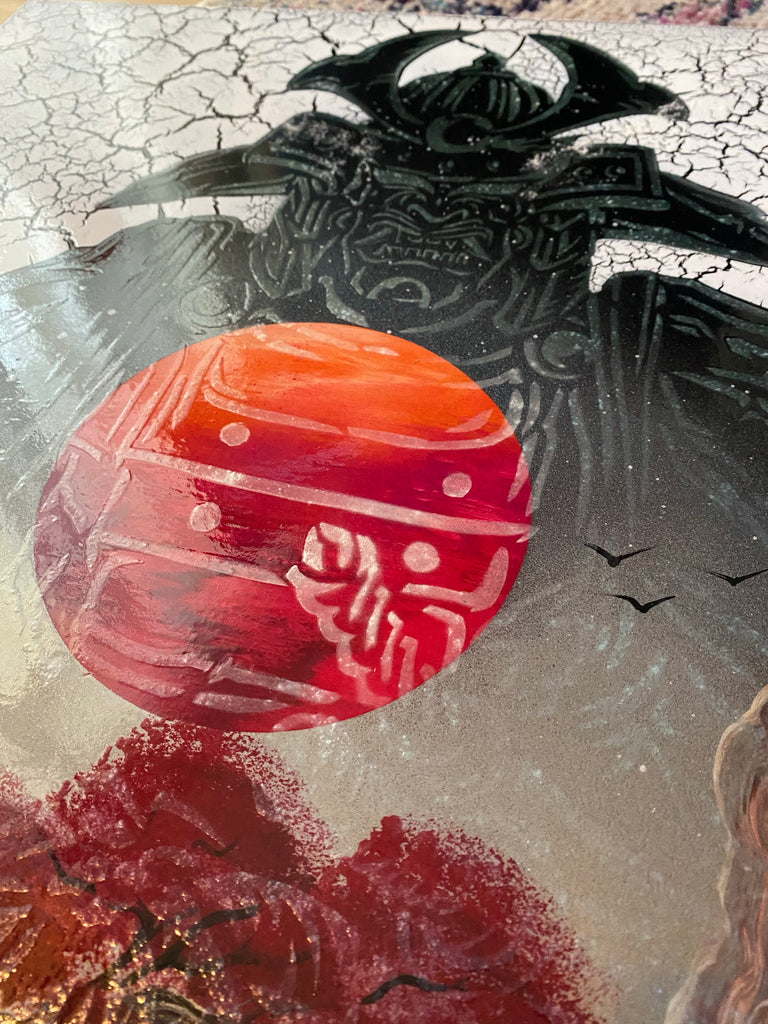 BLOOD MOON SAMURAI (GLOWING PRINT) – Skech Art